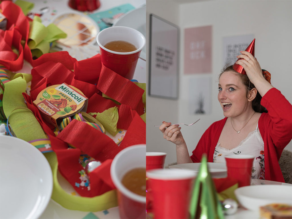 Spontane WG-Party feiern - mit Mirácoli Presto! - andysparkles.de